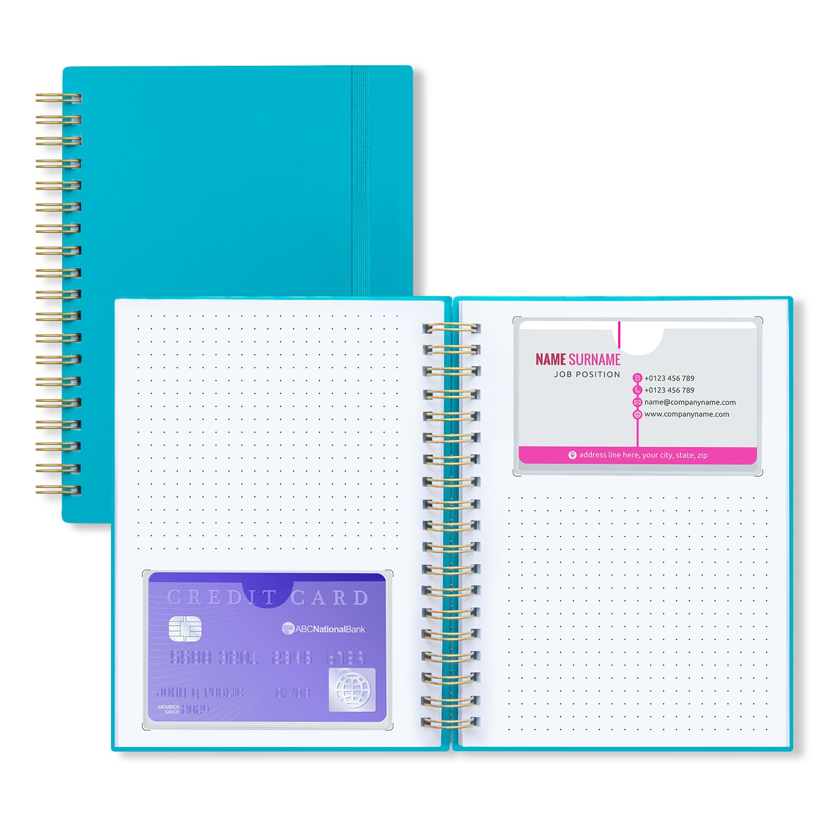 Amazon.com : OneSky Business Card Organizer, Credit Card Organizer ...