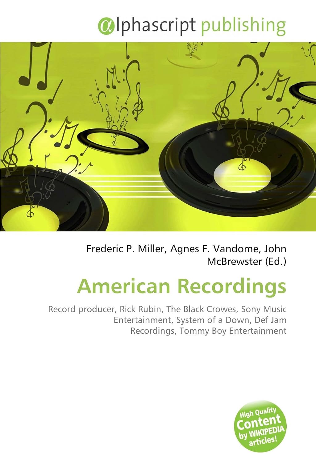 American Recordings: Record producer, Rick Rubin, The Black Crowes ...