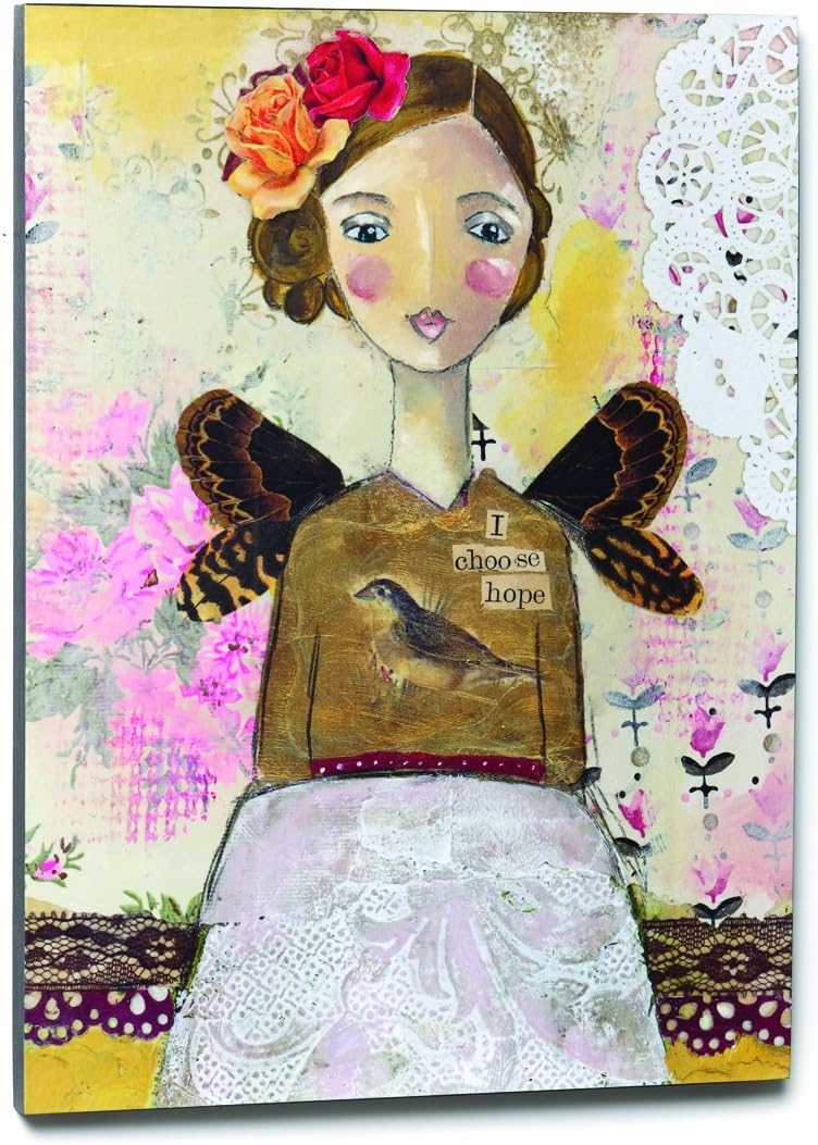 Amazon.com: Kelly Rae Roberts I Choose Hope Wall Art, 18 by 24-Inch ...