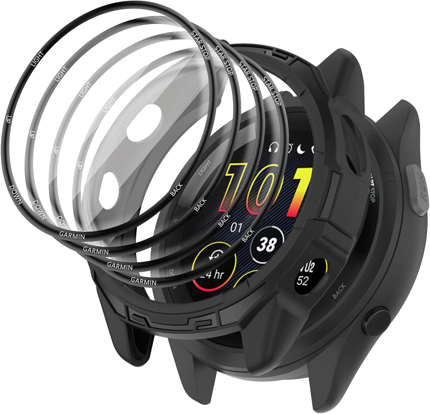 Amazon.com: [1+4Pack] Case with PMMA Screen Protector Compatible with ...