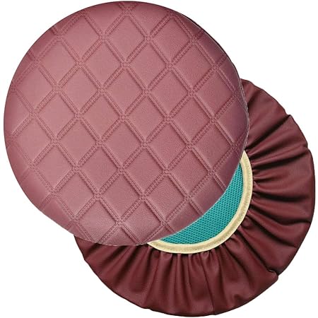 Amazon.com: ALoveTree 2PC 14in Stool Cover Round Bar Stool Cover ...