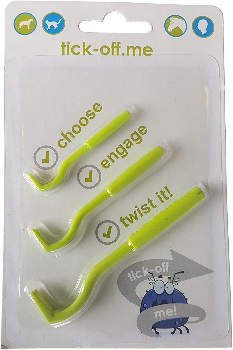 Tick Twister® Set of 3 Tick Removers in Sachet - Allows Tick Removal ...