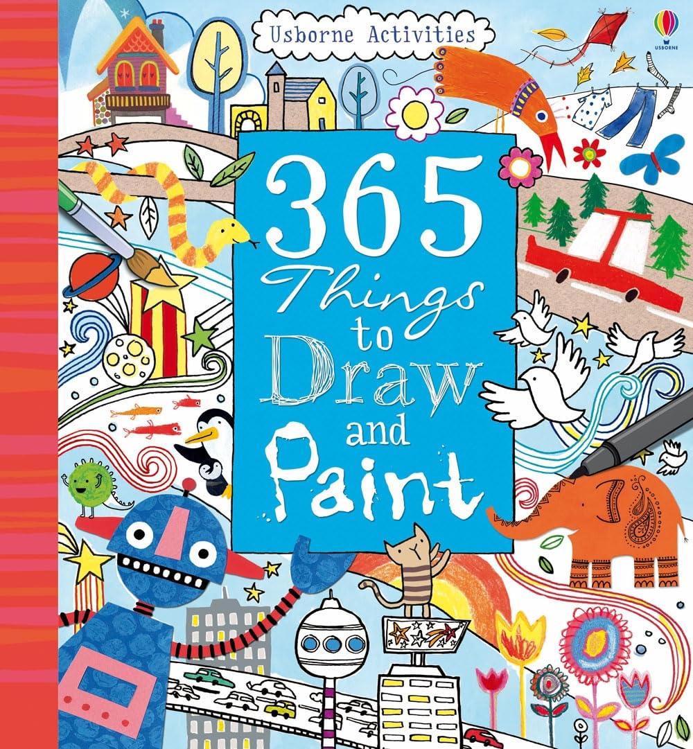 365 Things To Draw And Paint: Activity Cards Spiral Bound Edition (Art ...