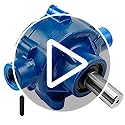 7560C 8-Roller Cast Iron Pump Compatible with Hypro 7560C – 22.5 GPM ...