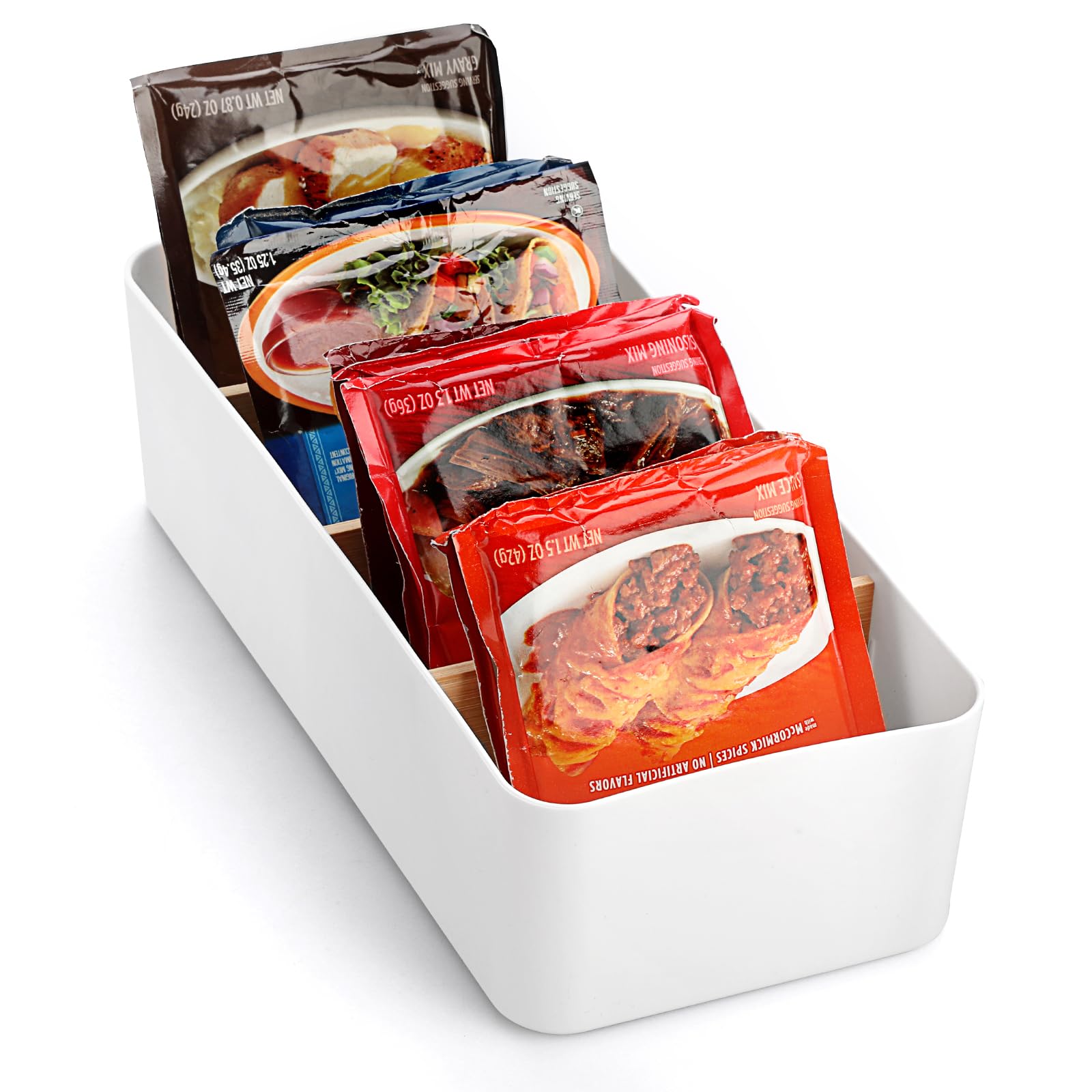 Amazon.com: BSTKEY Seasoning Packet Organizer, Food Storage Organizer ...