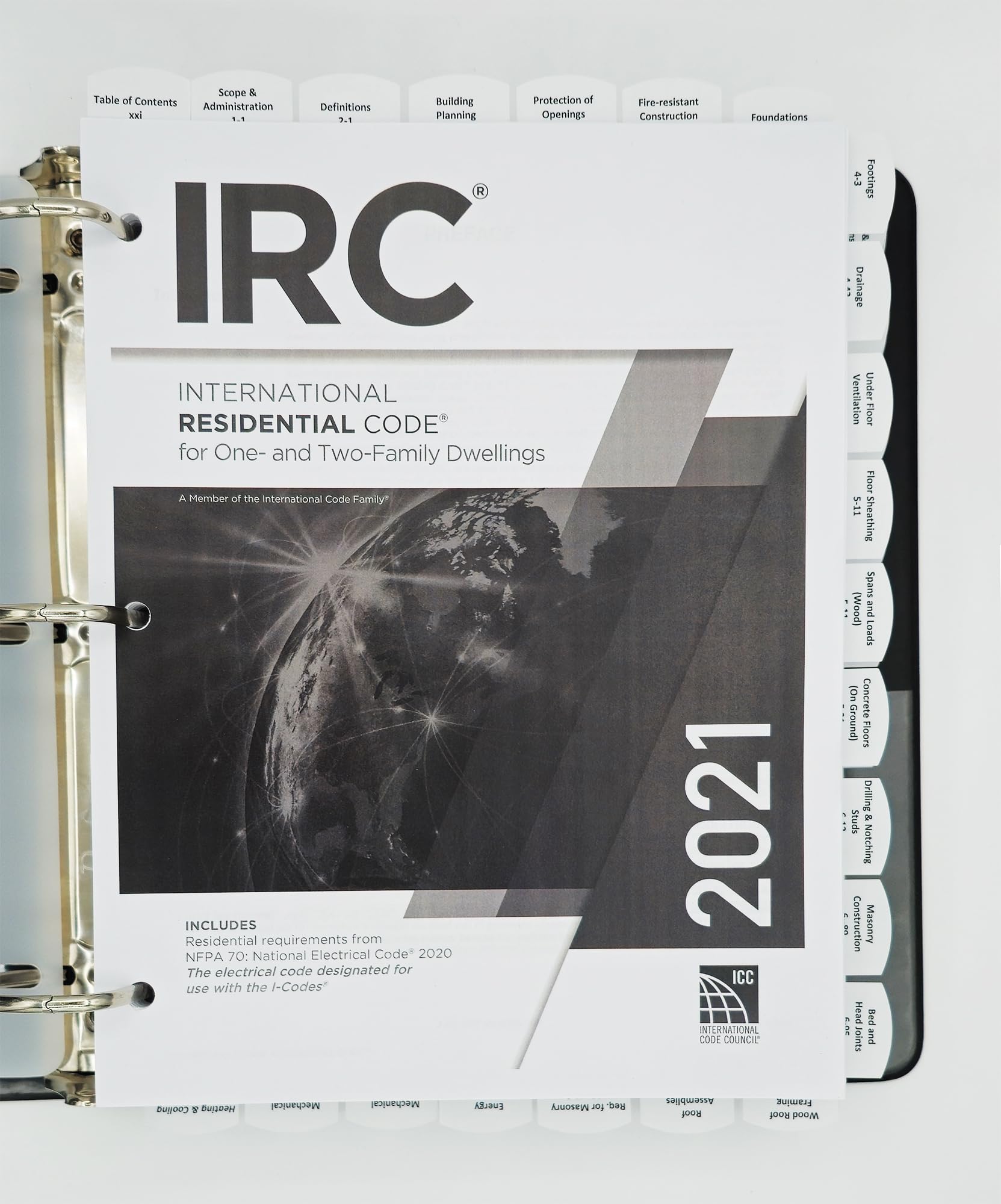 Highlighted and Tabbed - 2021 International Residential Code - from ...