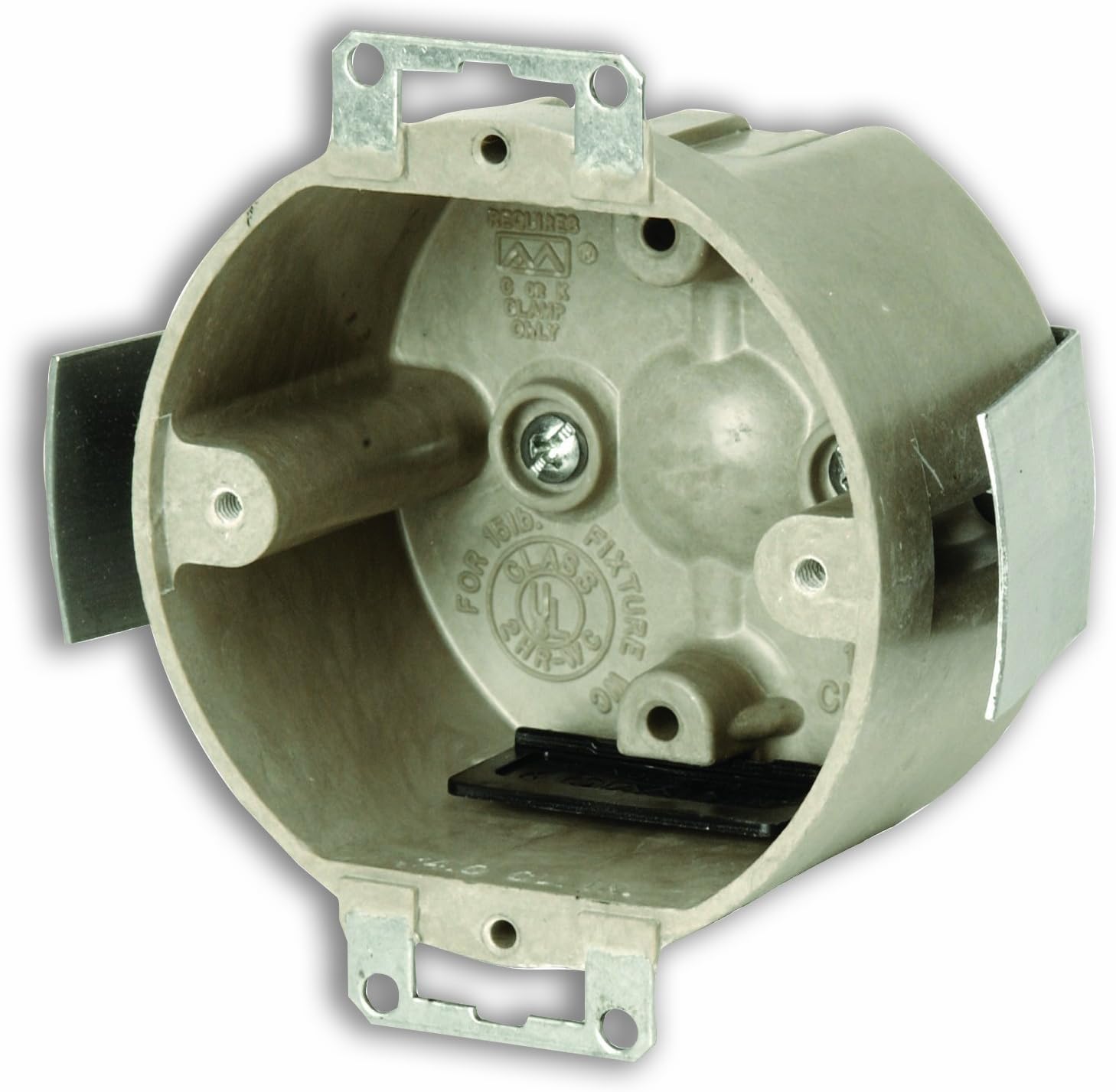 Allied Moulded H9338=ESK 3-1/2-Inch Diameter Round Fiberglass Box ...