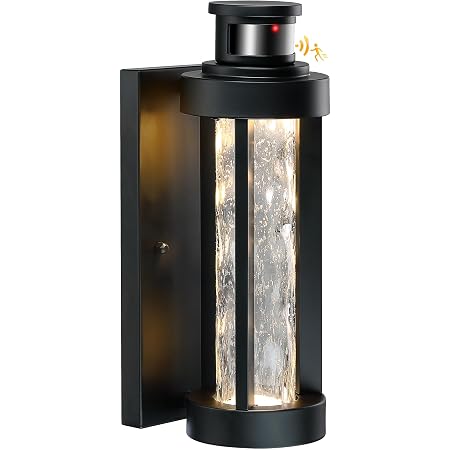 Delicavy Motion Sensor Outdoor Wall Light Fixture Up Down Porch Lights ...