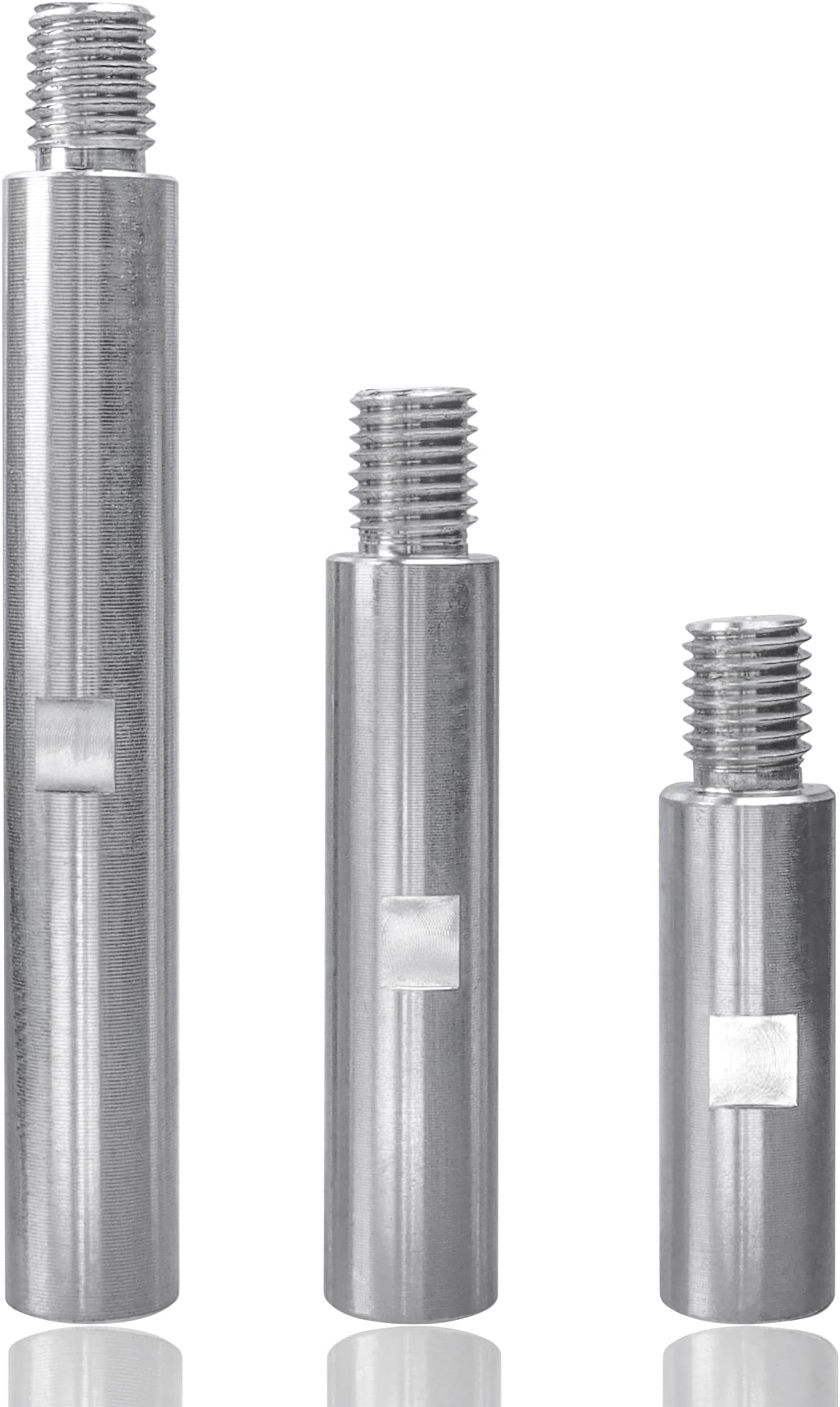 Amazon.com: YAKAMOZ 3Pcs Angle Grinder Extension Shaft Set, M14 Thread ...