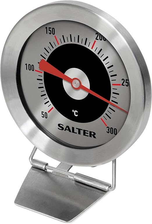Salter 513 SSCR Oven Thermometer - Stainless Steel Dial, Food Baking ...