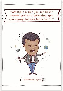 Amazon.com: Neil deGrasse Tyson Quote Science Classroom Poster ...