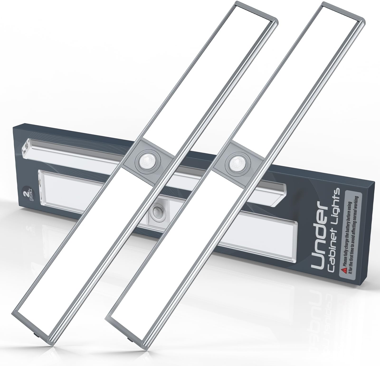 Under Cupboard Kitchen Lights LED - Cabinet Light Motion Sensor Indoor ...