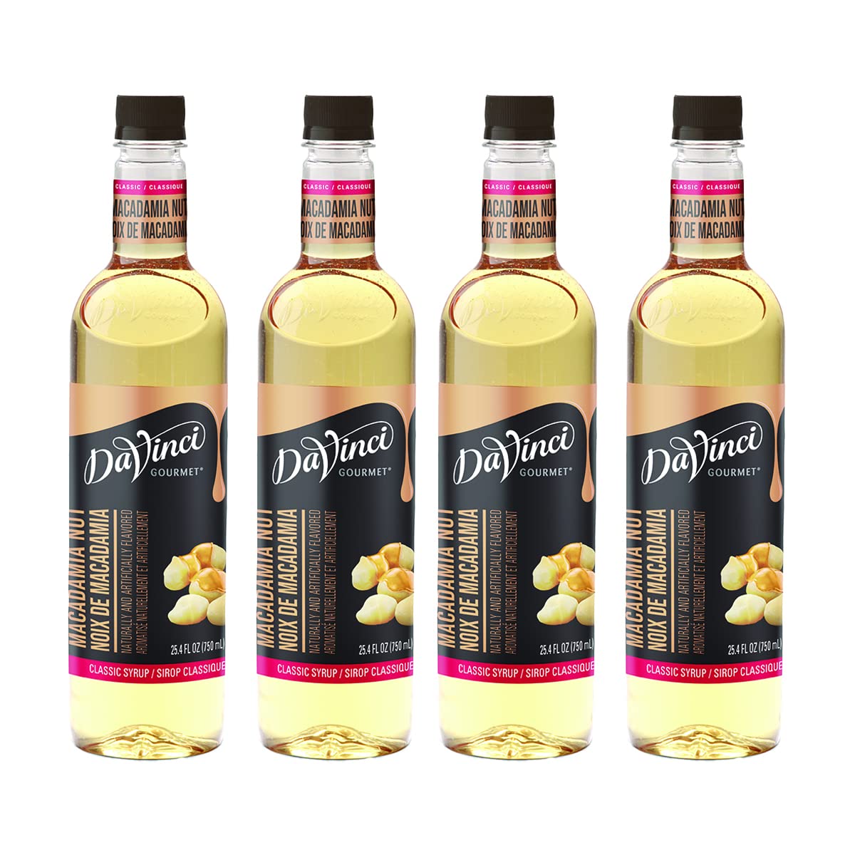 Amazon.com: DaVinci Gourmet Classic Macadamia Nut Syrup, 25.4 Fluid ...