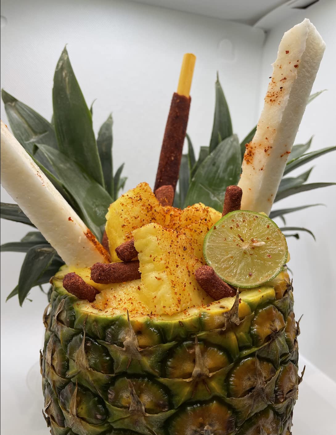 Mexican Candy Tamarind Paste Candy Spicy Sticks Straw Chili Powder Mini ...