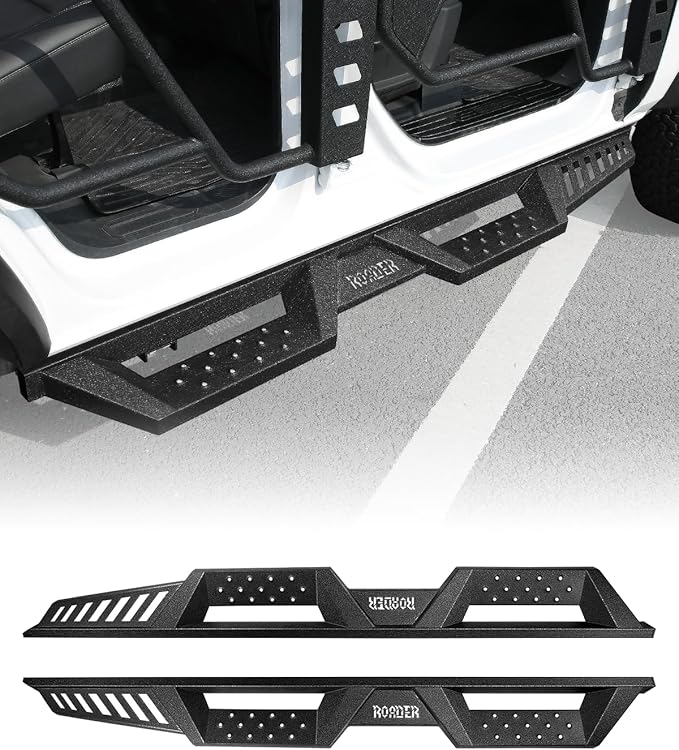 Amazon.com: ROADER Bronco Running Boards Nerf Bars Side Steps for 2021 ...