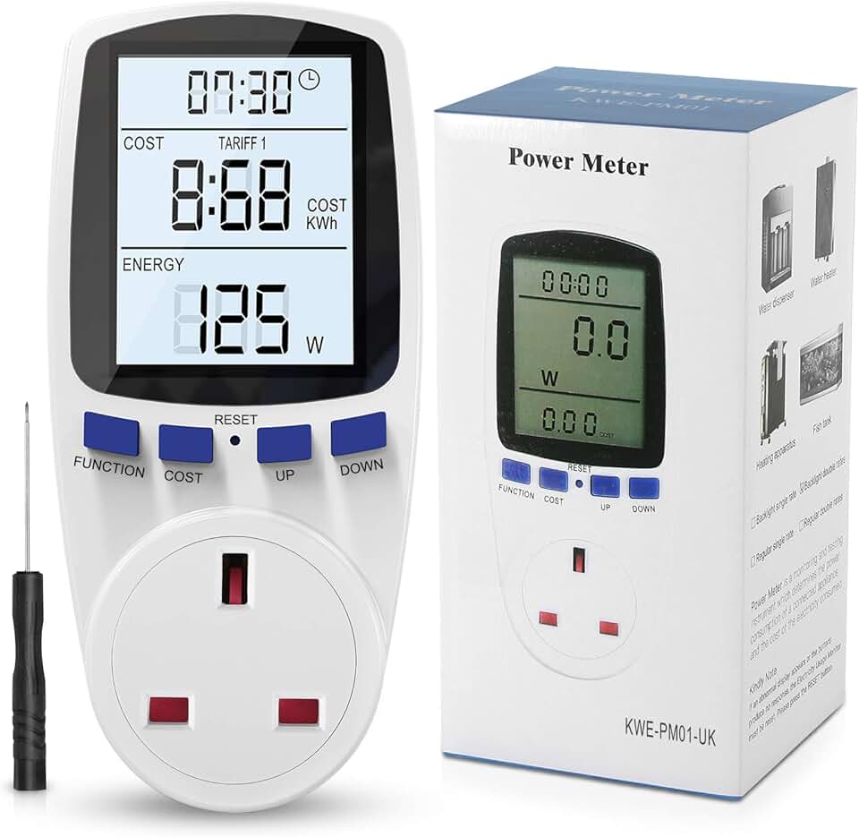 Amazon.co.uk: watt meter