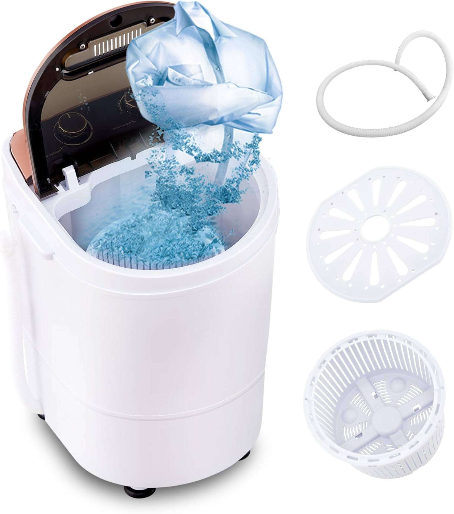 EASYmaxx Mini-Waschmaschine ideal zum Waschen unterwegs | Kompakte ...