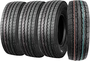 Amazon.com: Set of 4 Radial Trailer Tiers ST235/80R16 14 ply, All Steel Trailer Tires Heavy Duty ...