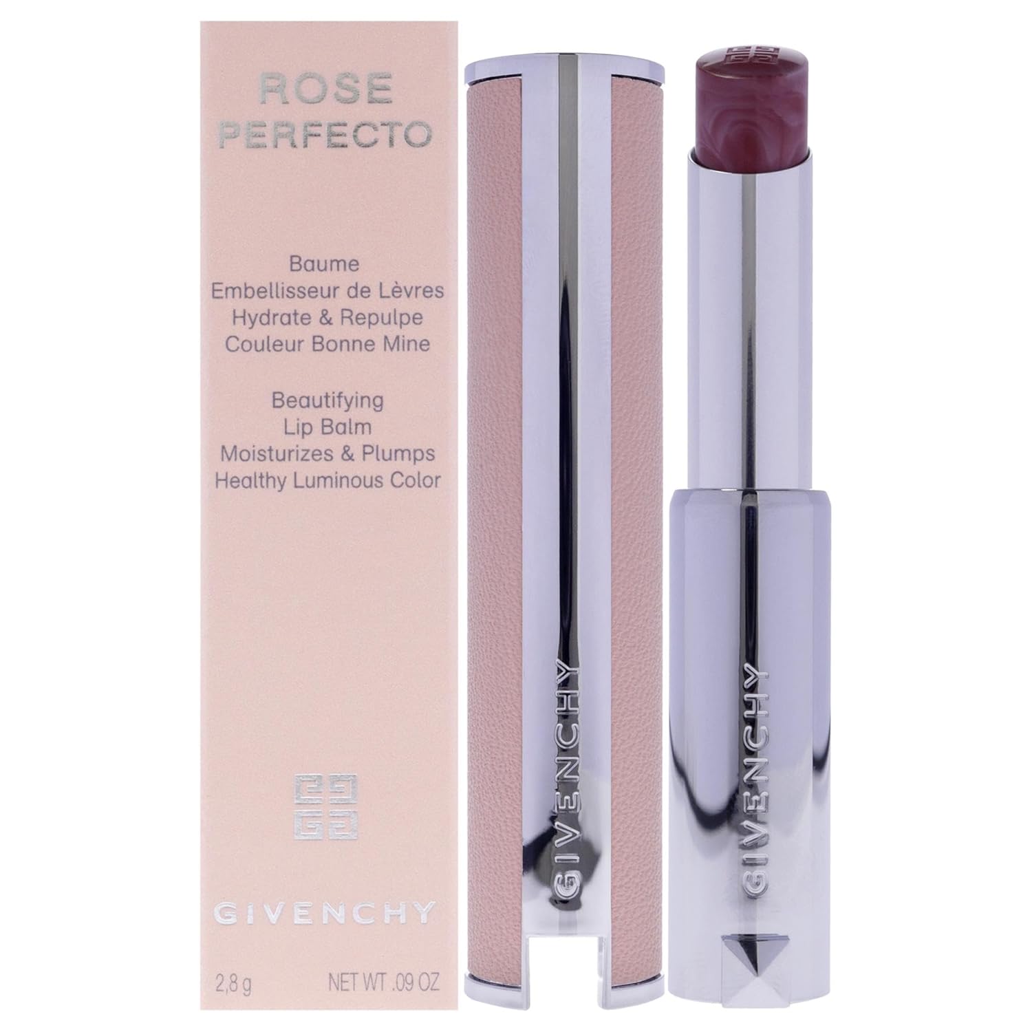Amazon.com: Rose Perfecto Plumping Lip Balm - N102 Feeling Nude by ...
