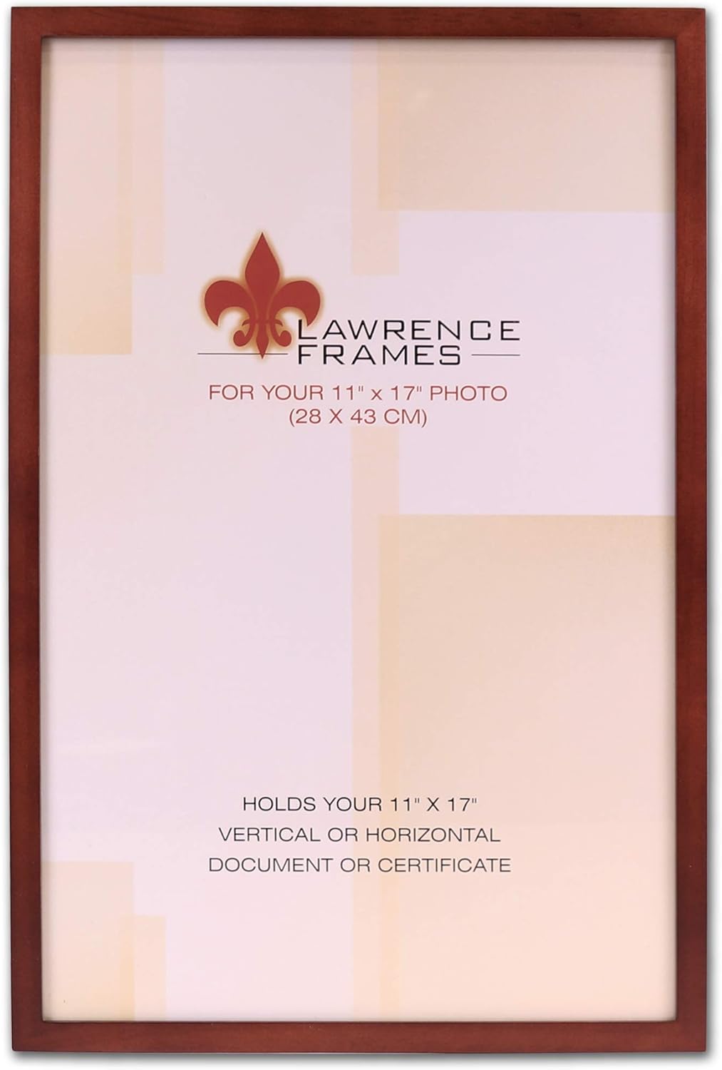 Lawrence Frames Gallery Collection Frame, 11x17, Walnut : Amazon.ca: Home