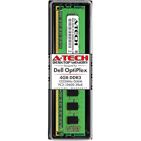 A-Tech 4GB RAM Stick for Dell OptiPlex 9010, 7010, 3010, 990, 980, 790 ...