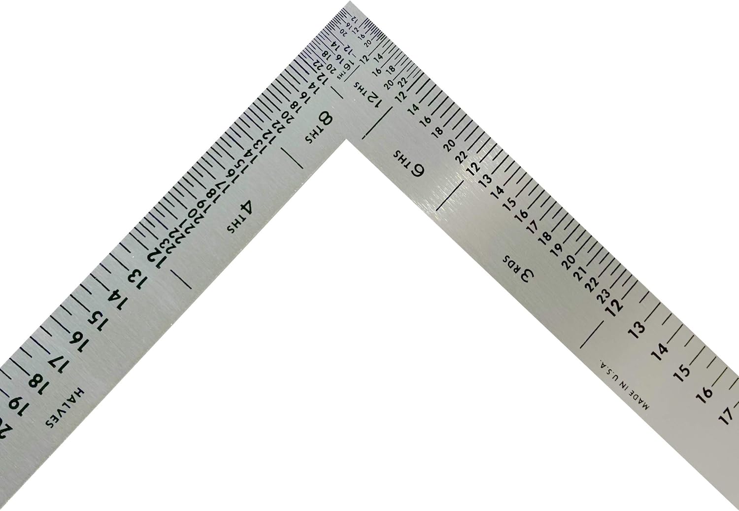 Fairgate 12 X 6 Half-Size L-Square Ruler #50-147 - Philippines | Ubuy
