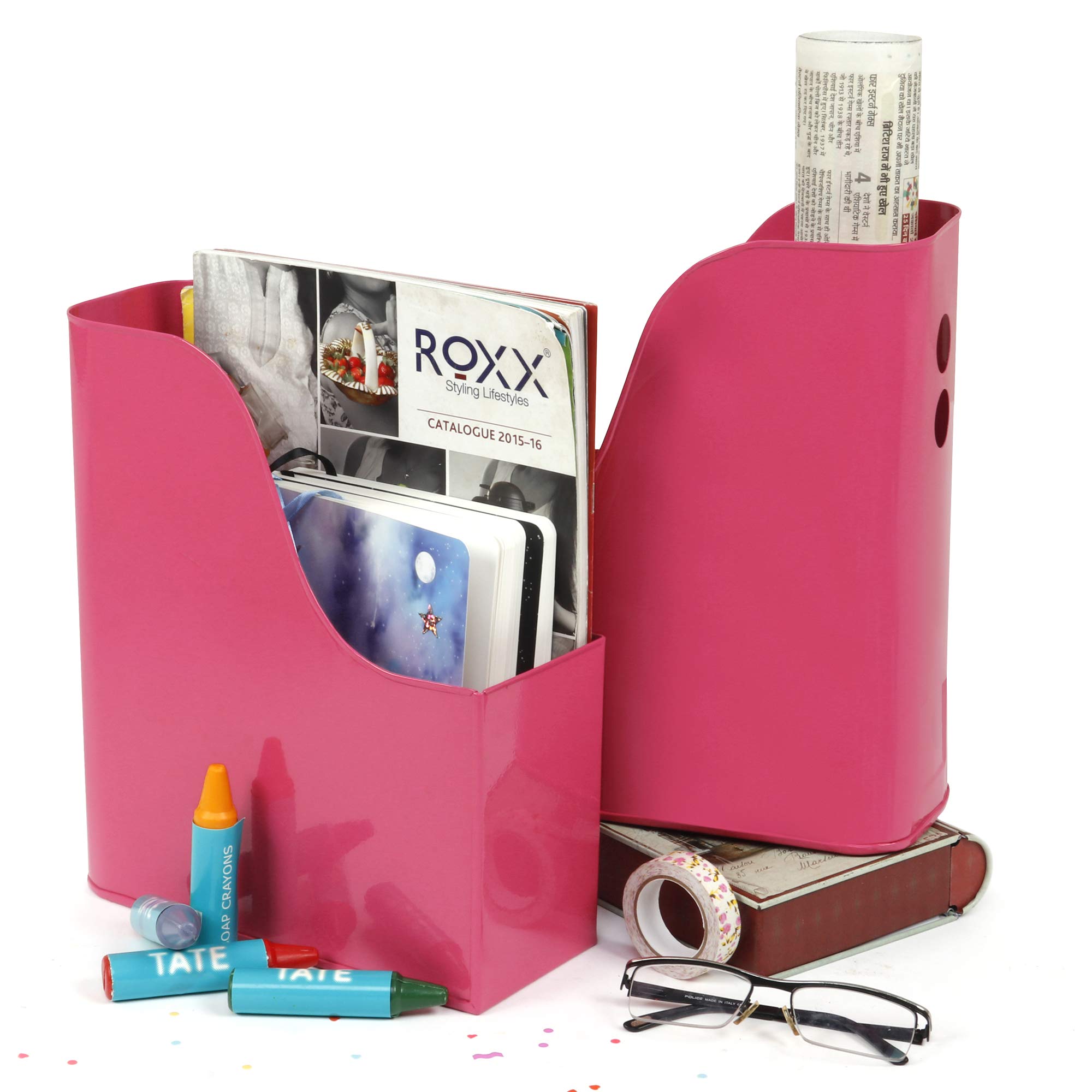 Elan Sauve Metal File Holder | Documents Books and Magzine Holder ...