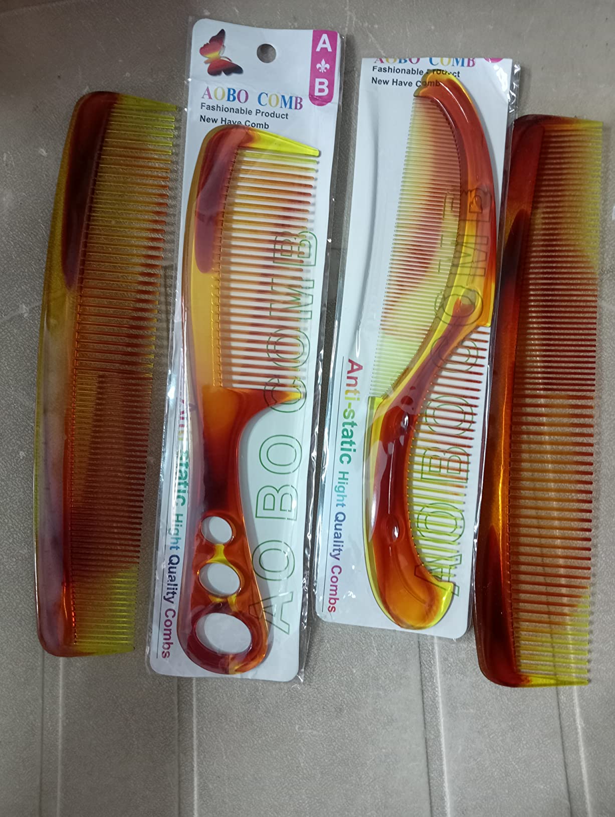 Buy Maple Dressing Printed Hair Comb Combo Set for Women, Men ...