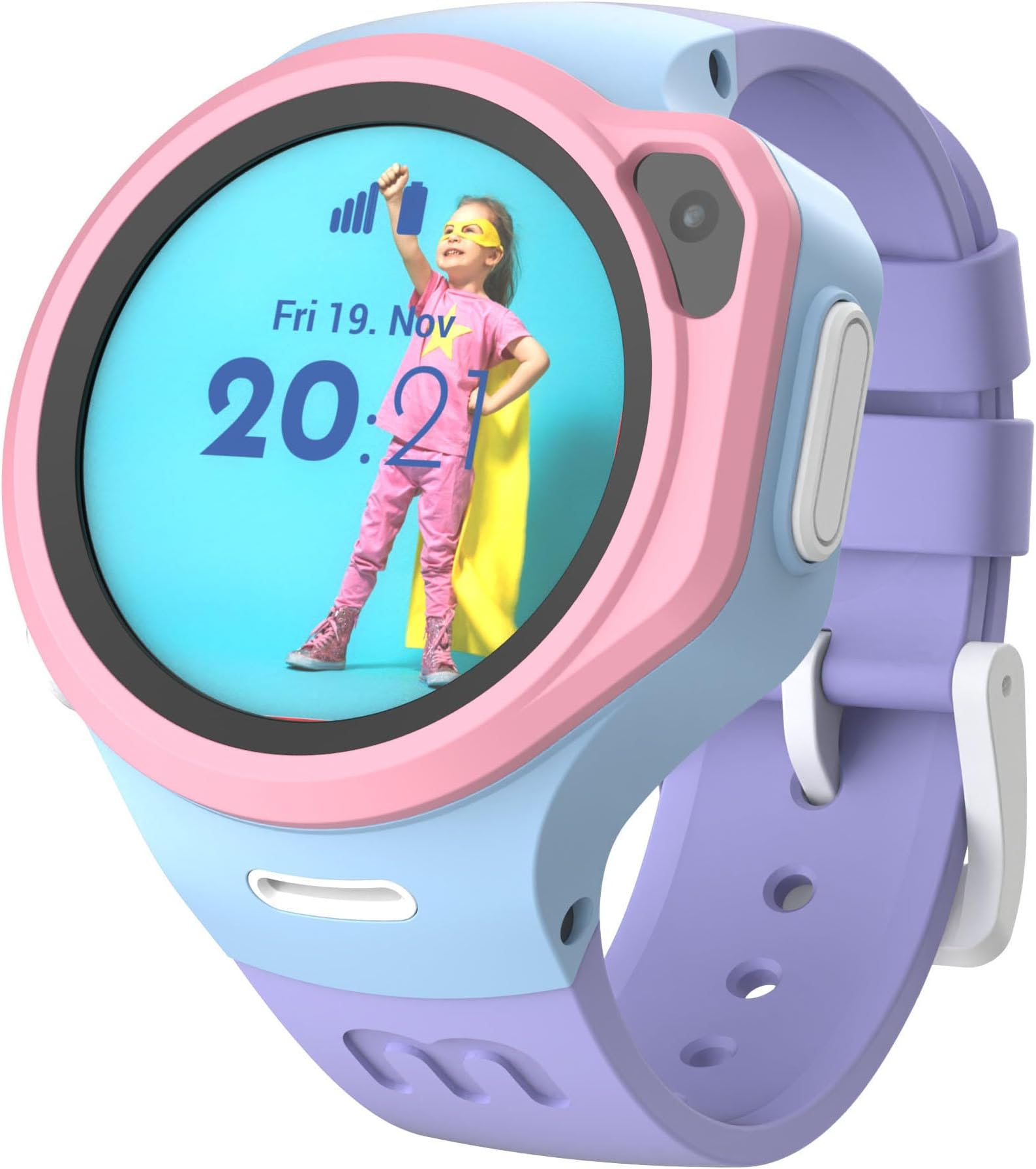 4G GPS Smart Watch for Kids Phone Smartwatch WhatsApp Elderly SOS Alarm ...