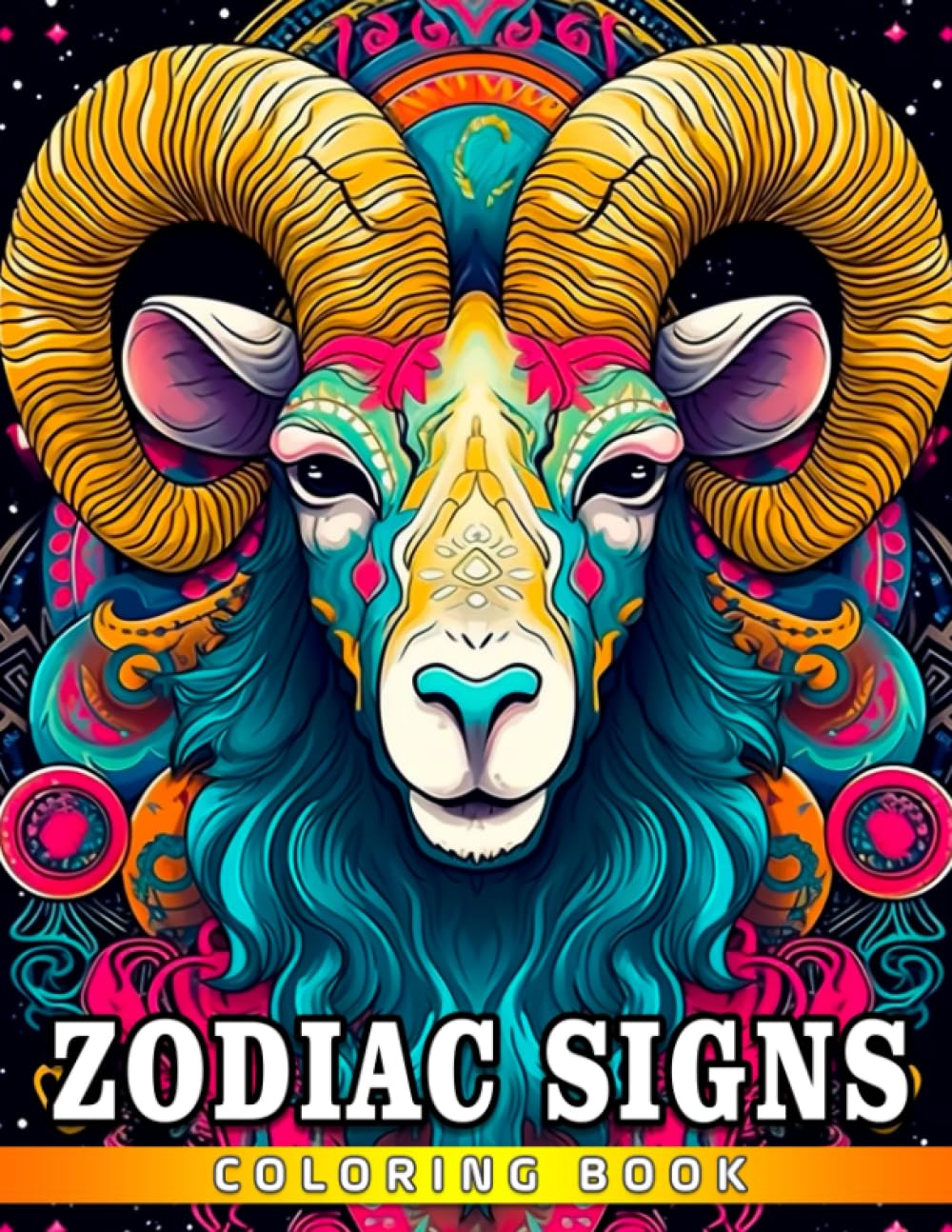Zodiac Signs Coloring Book: Relax with our Zodiac Signs Coloring Book featuring 50+ stunning ...