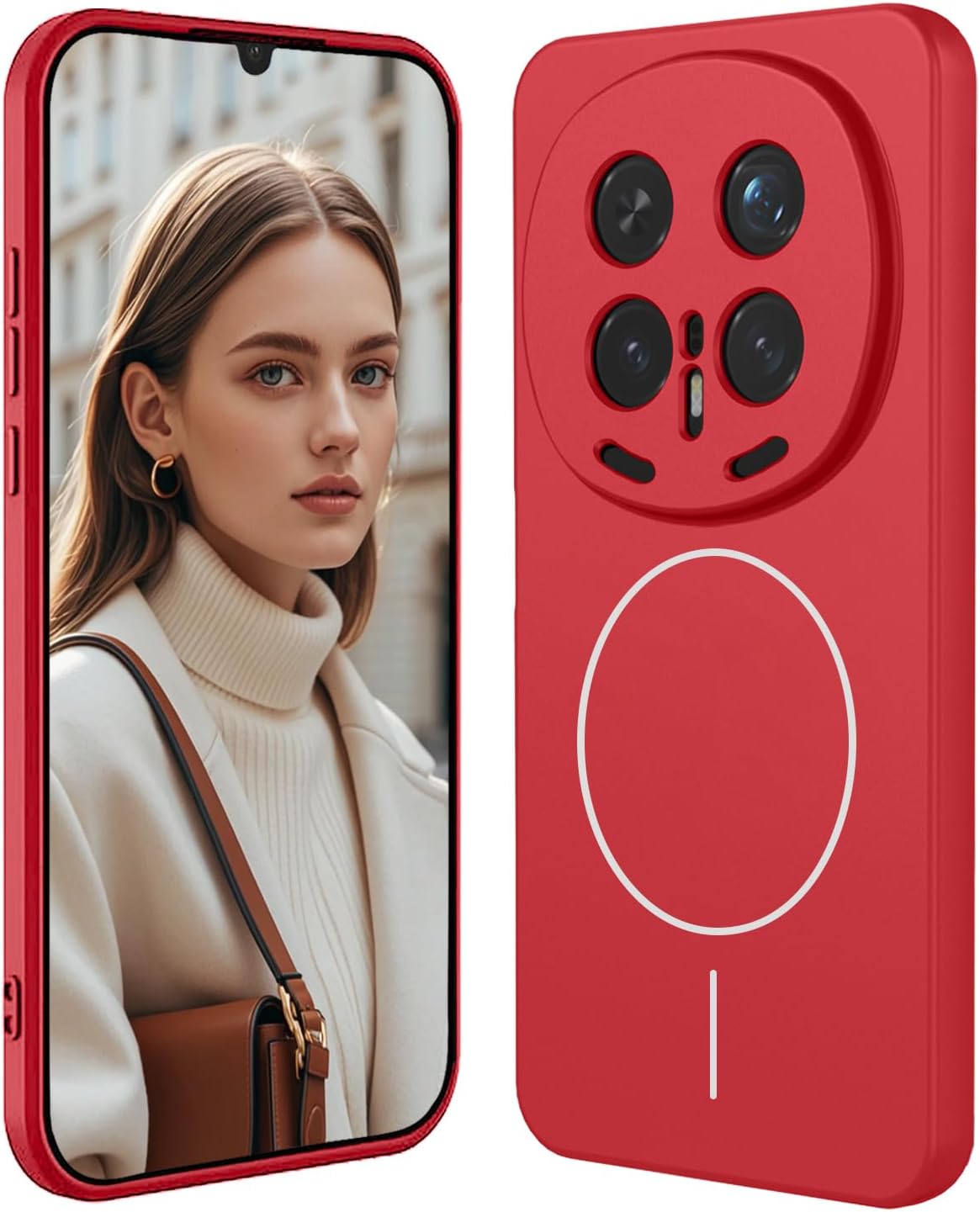 GOGME Flüssige Silikon Hülle für Honor Magic 8 Pro / Magic8 Pro mit ...