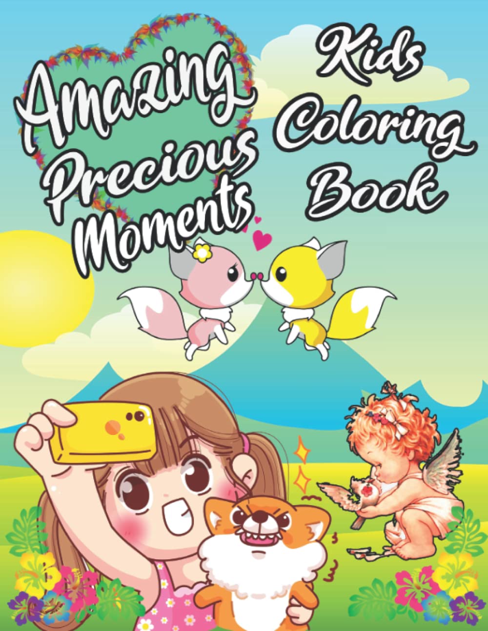 Buy Amazing Precious Moments Kids Coloring Book: A Great and Unique ...