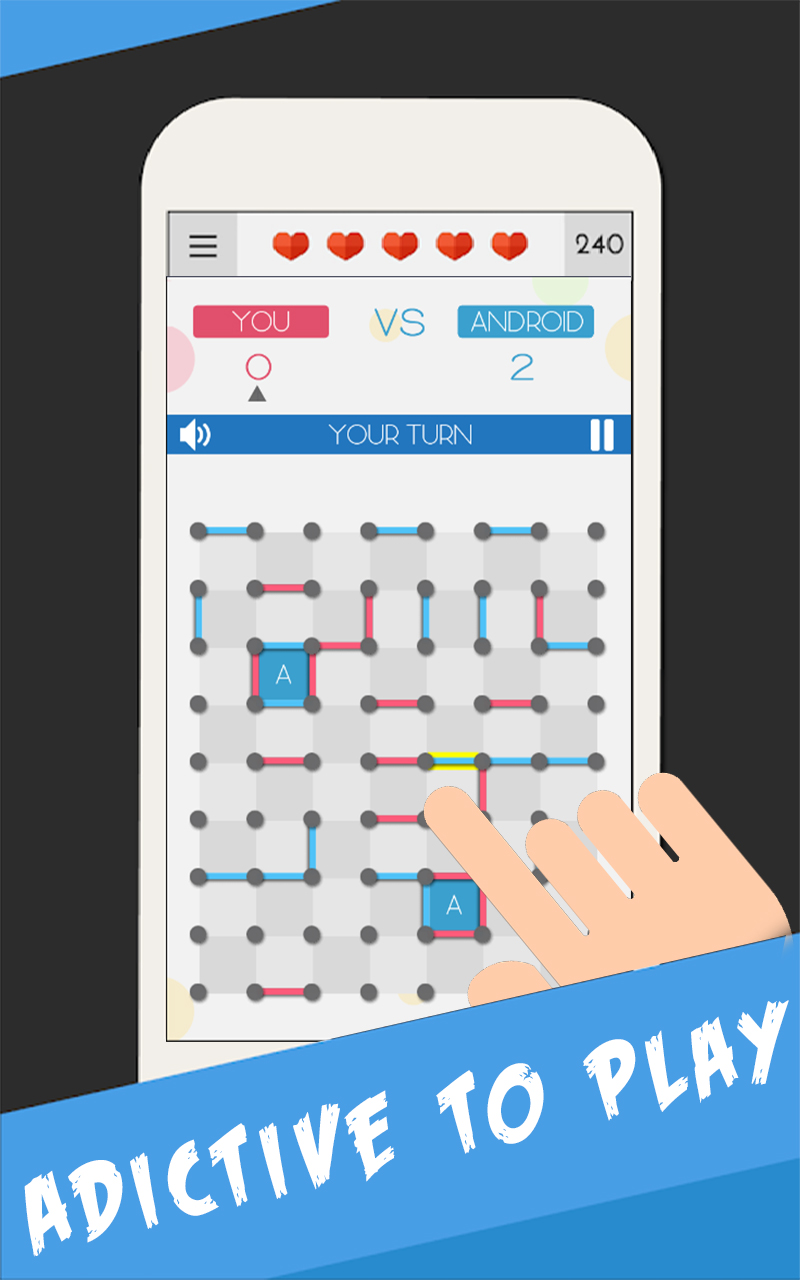 Brain Dots and Boxes puzzle Game - Play game with dots - classic Dots intelligence - App on ...