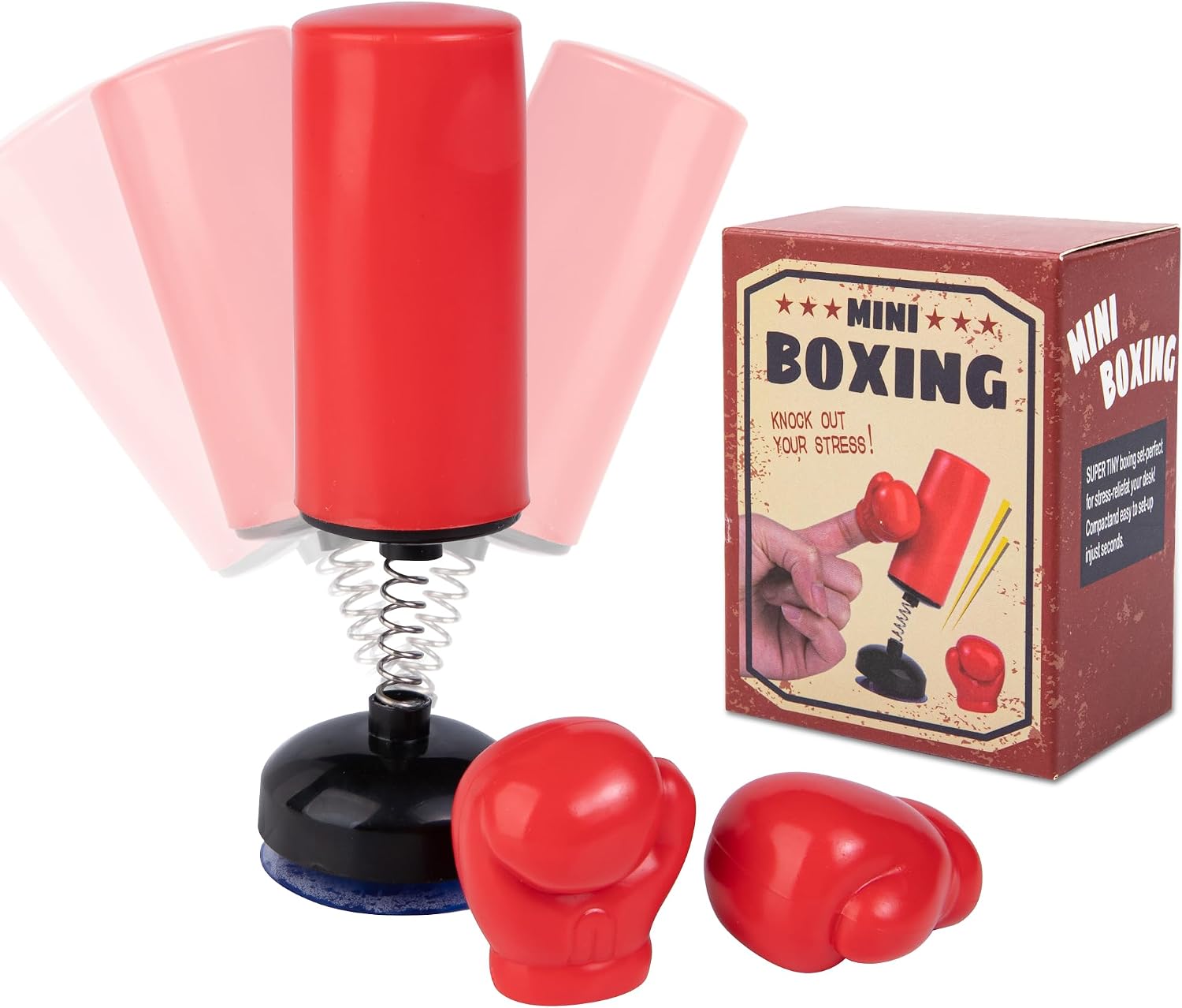 Amazon.com: Mealivos Mini Boxing Bag Set, 3-Piece Set with Punching Bag ...