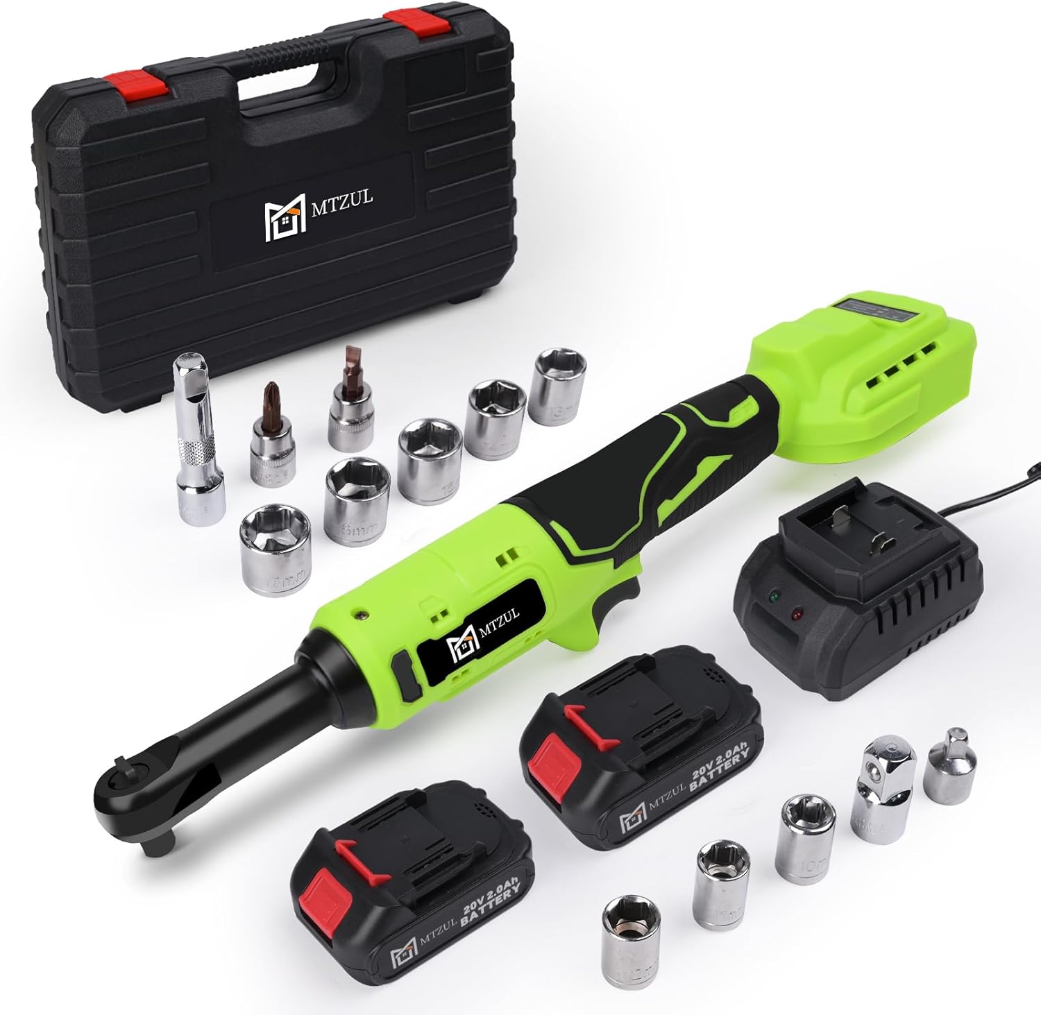 Upgraded 4 Extended Electric Ratchet Wrench Set, 38 Nepal | Ubuy