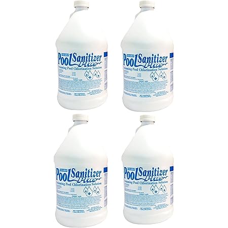Amazon.com : Bulk Liquid Chlorine (12.5-15% Sodium Hypochlorite) 4-55 ...