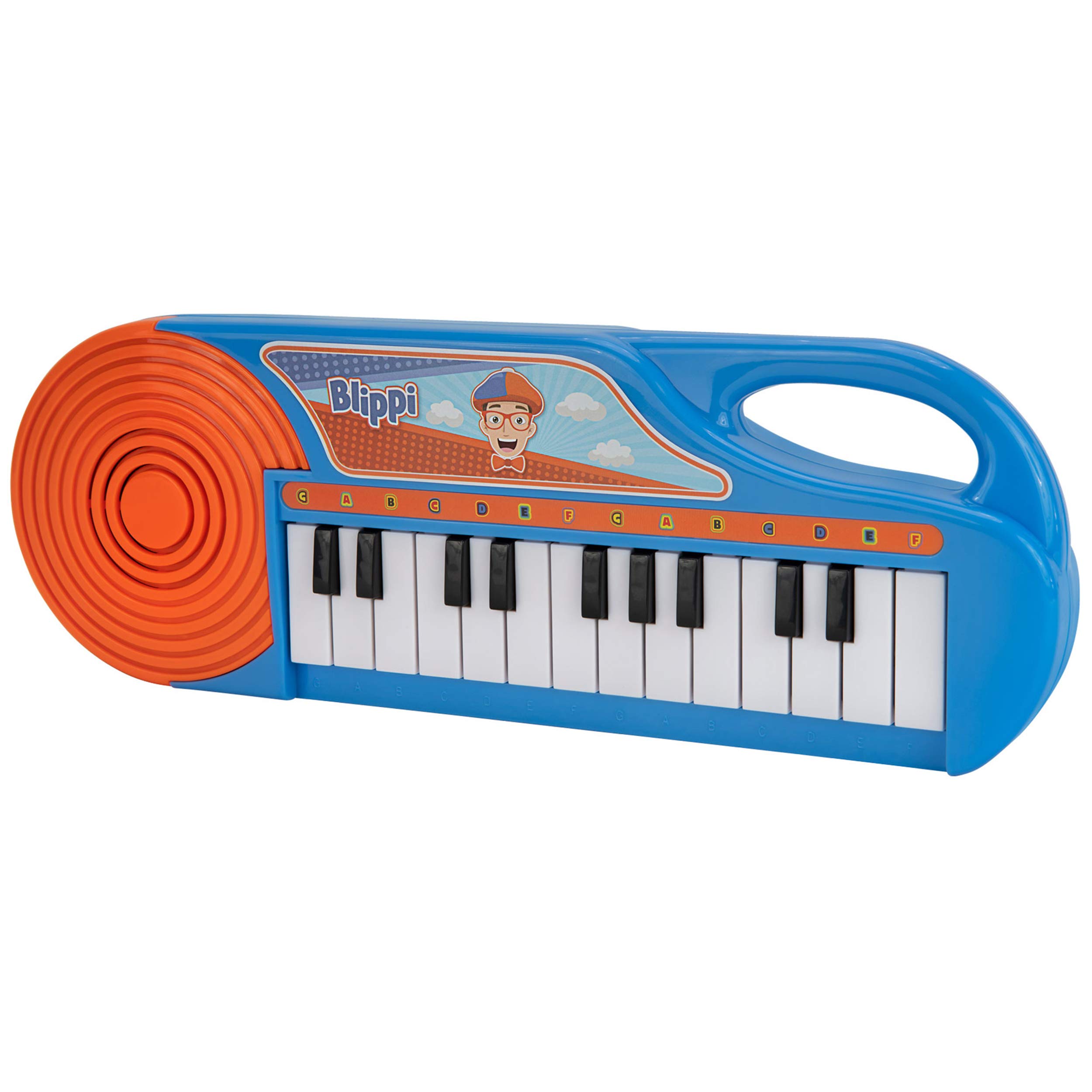 First Act Blippi Toy Keyboard, 11 Inch - 23 Keys, Fun Blue Portable ...