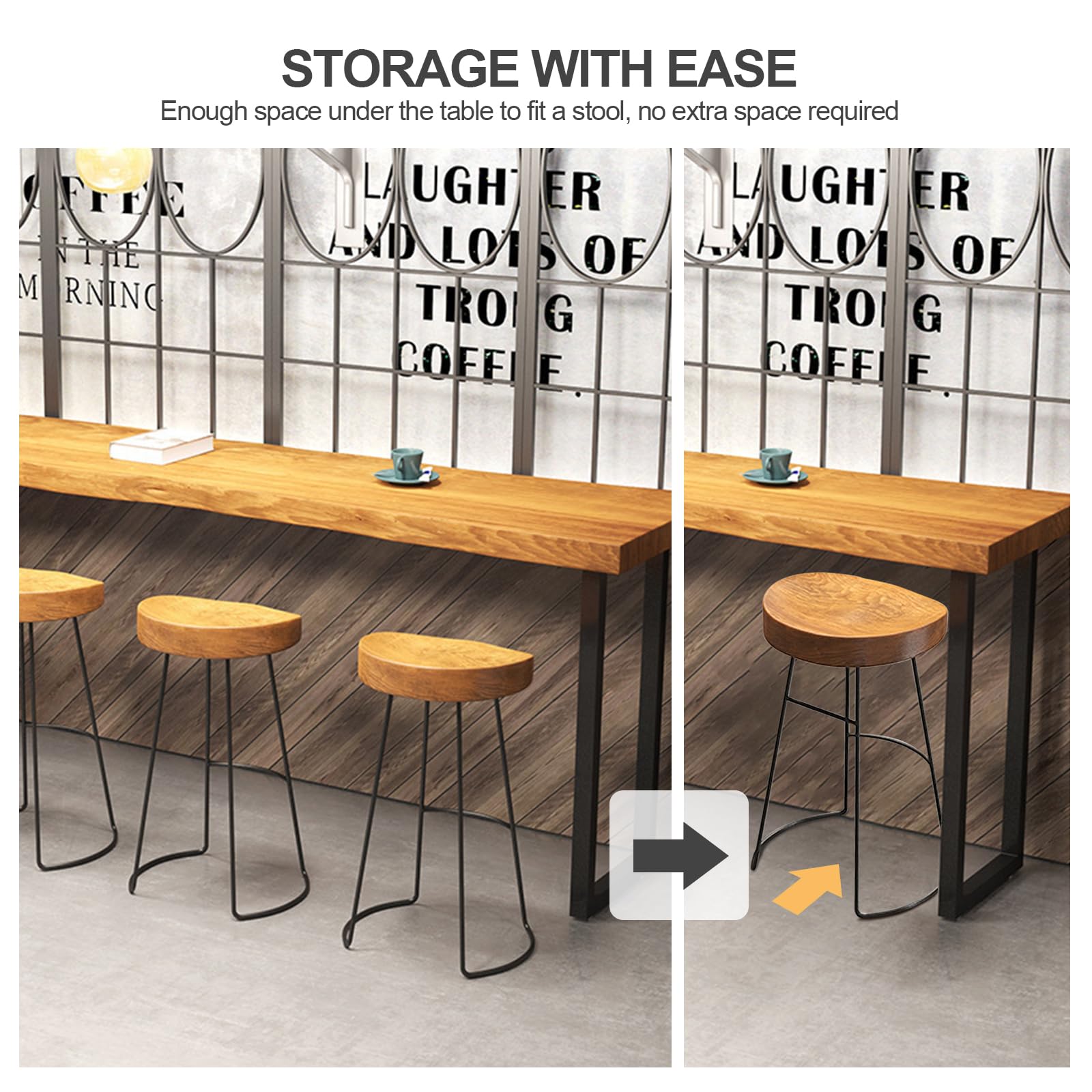 Barra Rectangular De Altura De Mostrador Mesa De Barra Alta: 41.4 Mesa