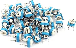 Amazon.co.jp: 500K Ohm Variable Resistor Vertical Variable Resistor ...