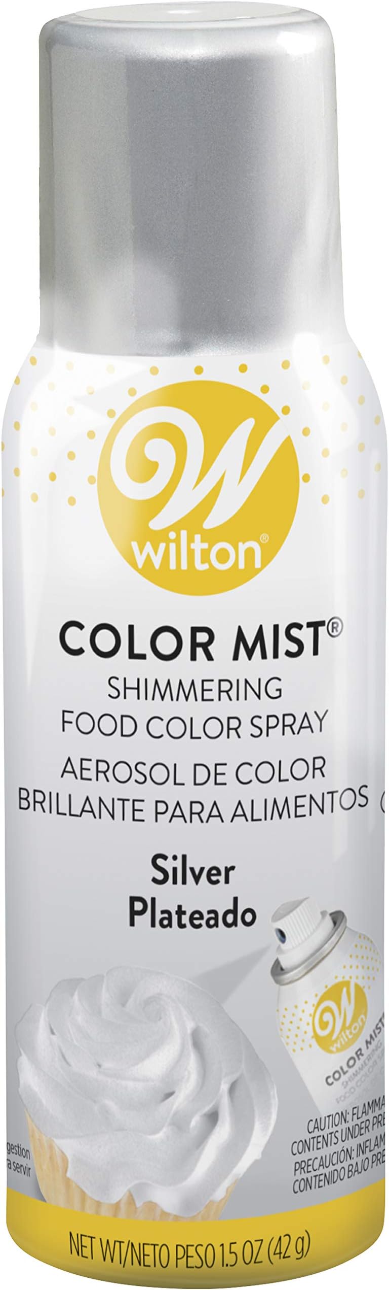 Amazon.com: Wilton Gold Color Mist Shimmering Food Color Spray ...