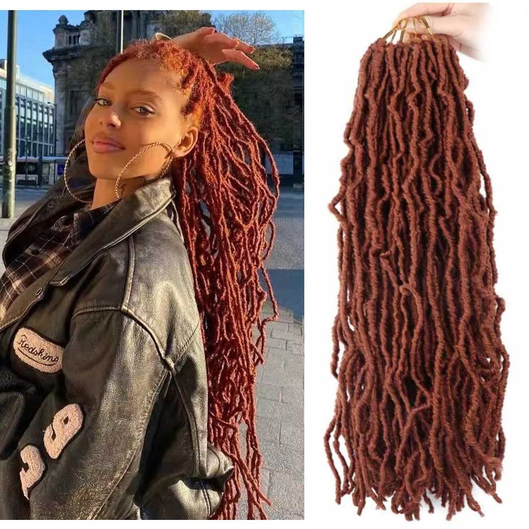 Amazon.com : 24 Inch Soft Locs Crochet Hair Pre Looped 6 Packs Faux ...