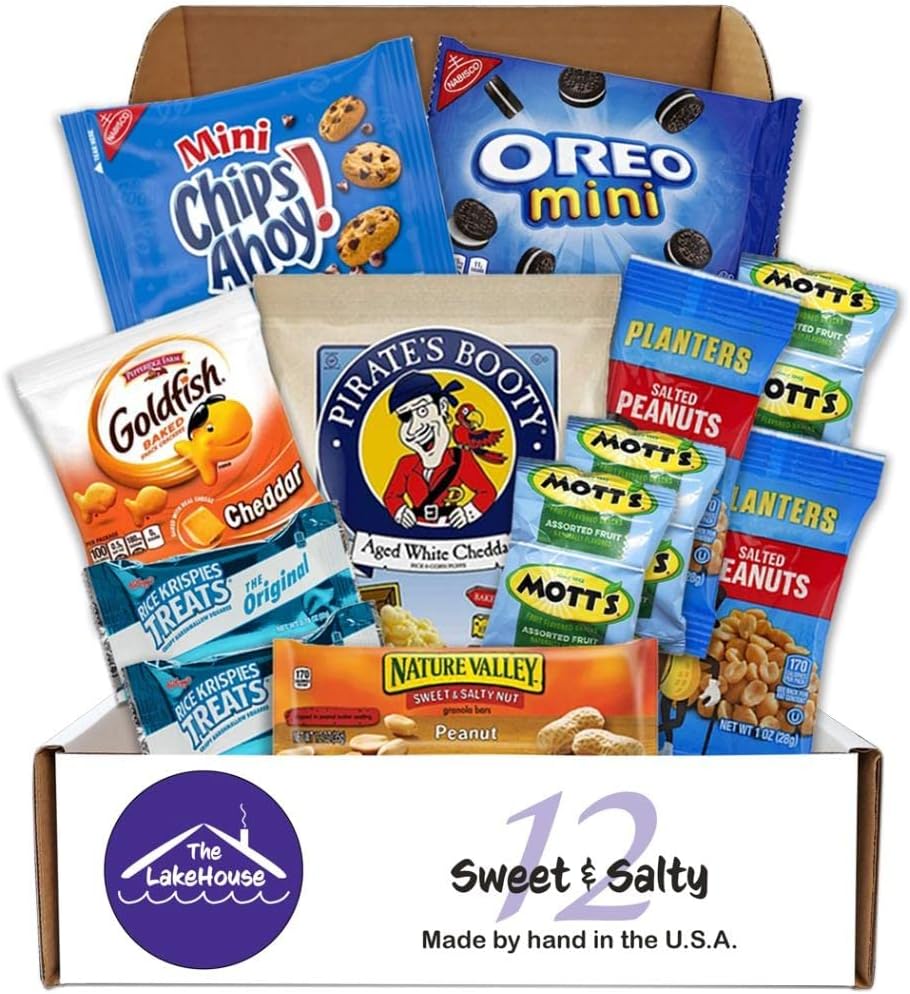 Amazon.com : Snacks Variety Pack Care Package - 12 Count Packages for ...