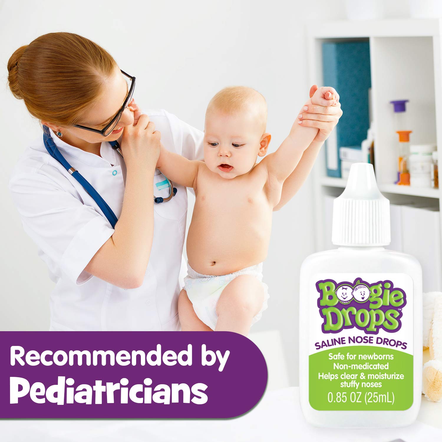 Snapklik.com : Boogie Baby Nasal Saline Drops Drops