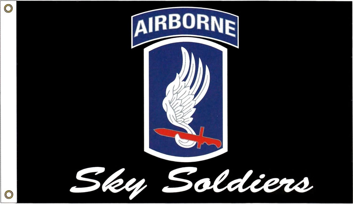 Amazon.com : U.S. Army 173rd Airborne Sky Soldiers Flag with Grommets ...