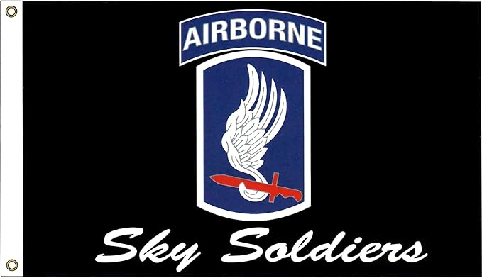 Amazon.com : U.S. Army 173rd Airborne Sky Soldiers Flag with Grommets ...