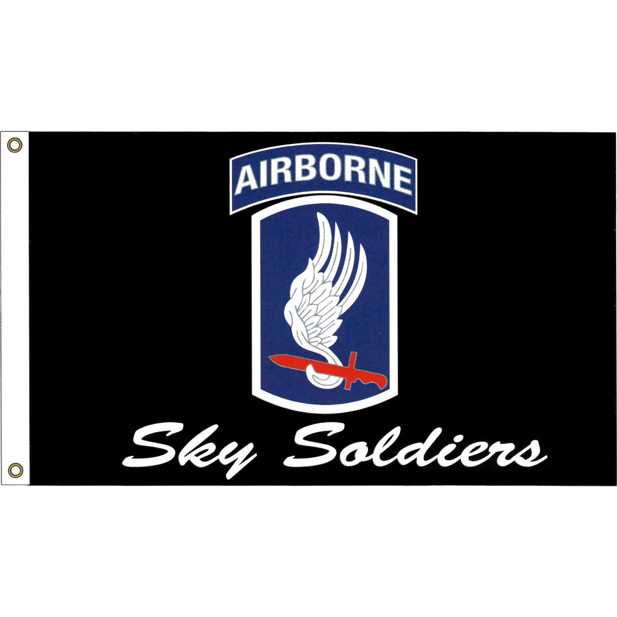Amazon.com : U.S. Army 173rd Airborne Sky Soldiers Flag with Grommets ...