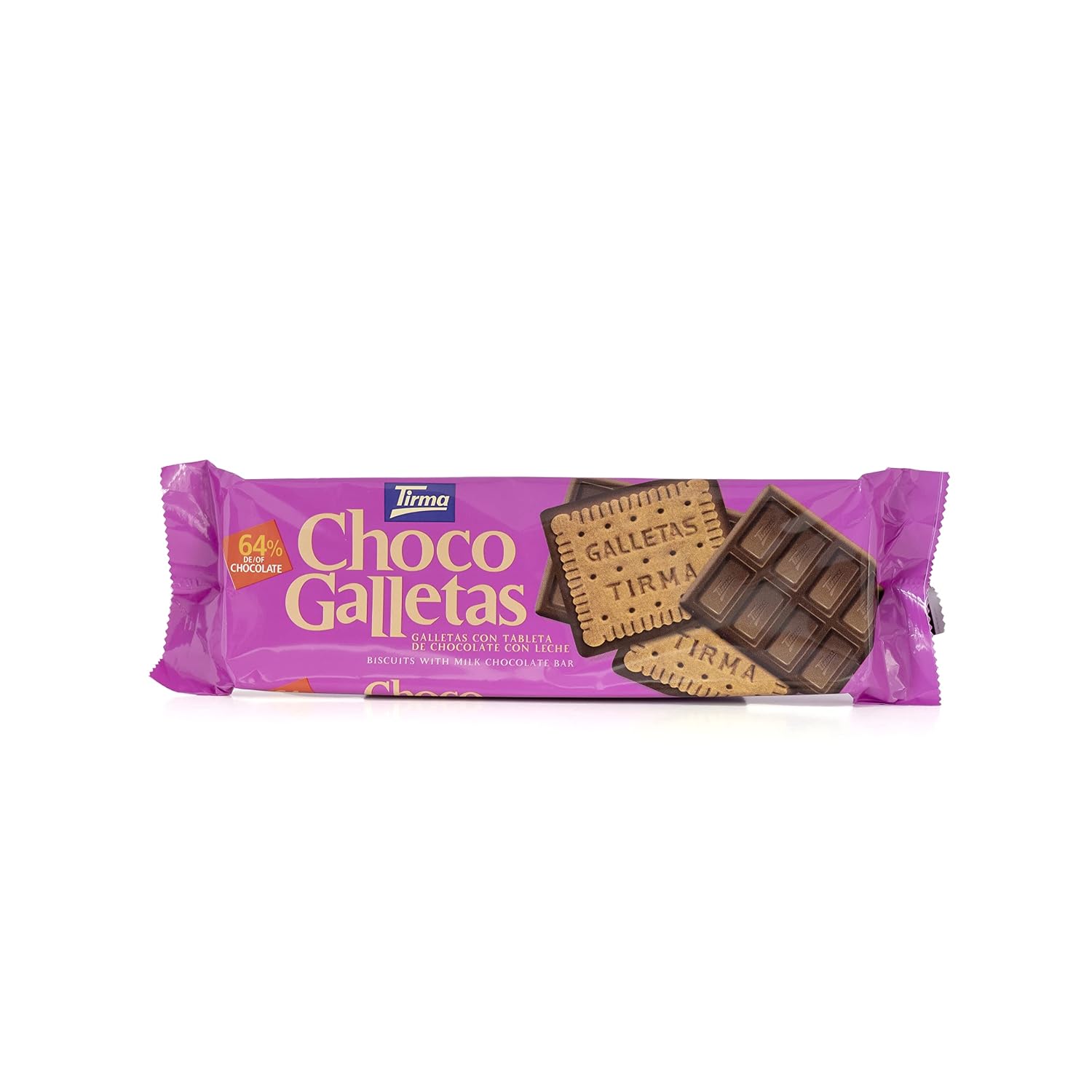Tirma Choco Galletas Biscuite Milk Chocolate Bar, 160g : Amazon.in ...