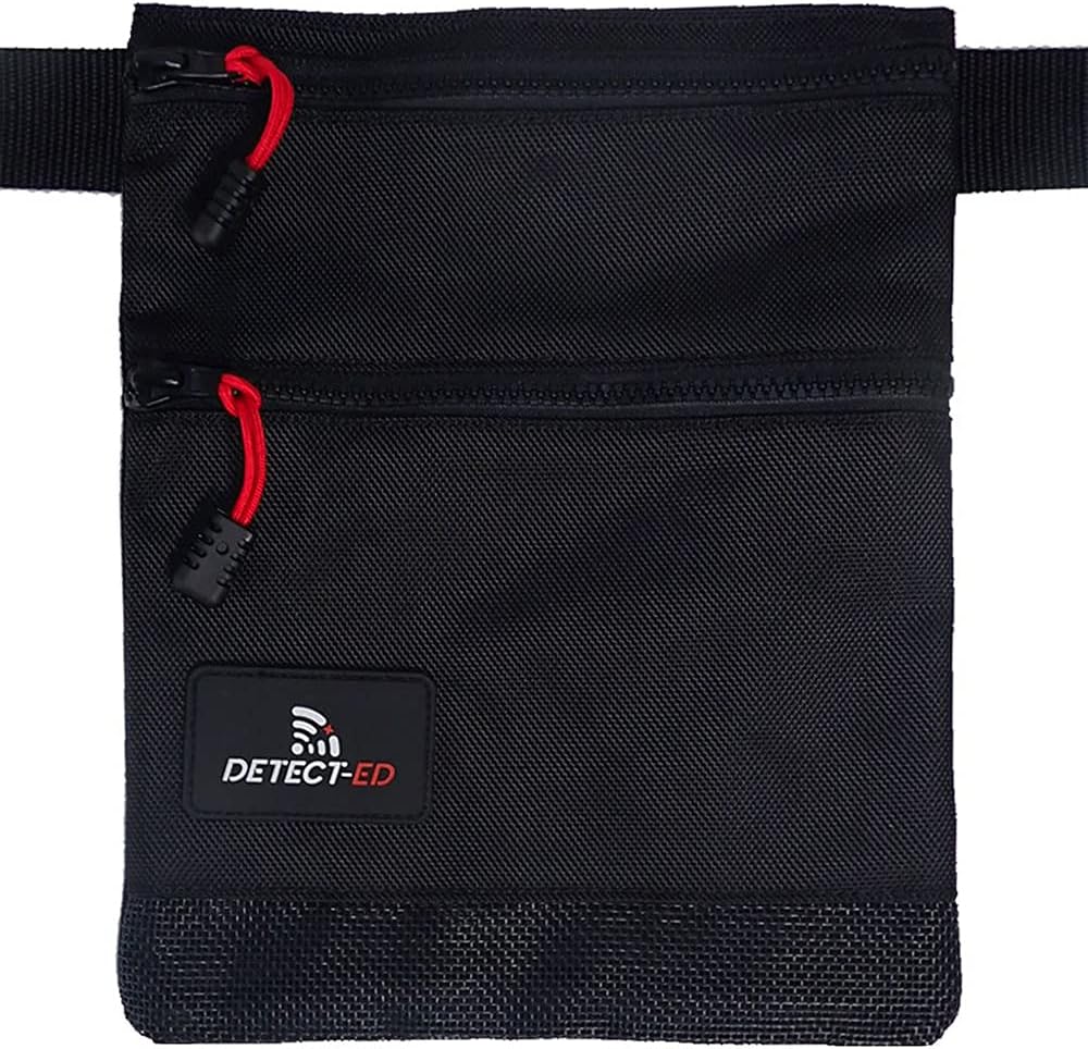 Amazon.com : Detect-Ed Land & Sea Treasure Pouch for Metal Detecting ...