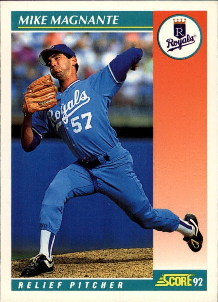 Amazon.com: 1992 Score Baseball Rookie Card #739 Mike Magnante ...