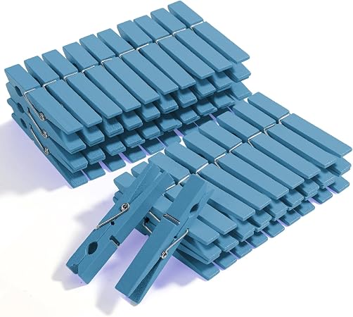 Amazon.com: Mr. Pen- Wooden Clothes Pins, Natural Wood, 50 Pack, 2.9 ...